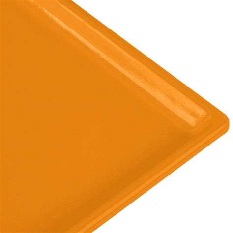 Tablecraft Cw2111x 21 X 12 78 X 38 Orange Cast Aluminum