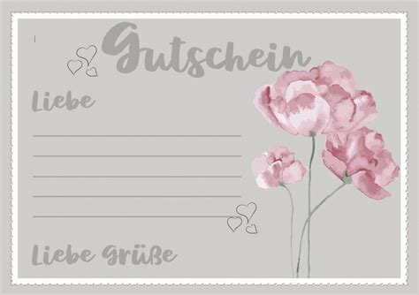 Gutschein Vorlage Word Zum Ausfüllen Und Drucken