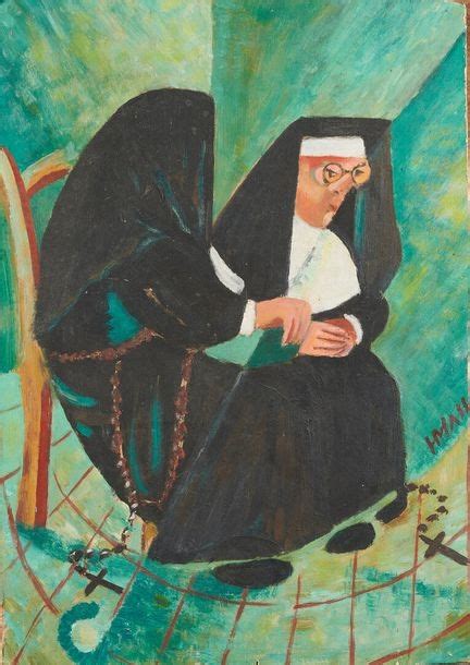 Hervé Masson Hervé Masson 1918 1990 Portrait Of A Woman Oil