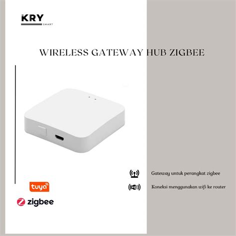 Tuya Zigbee Gateway Hub Jasa Jasa Servis Rumah Electrical Lighting