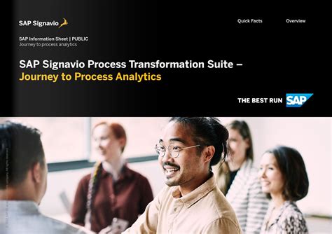 Sap Signavio Journey To Process Analytics Information Sheet Sap Signavio