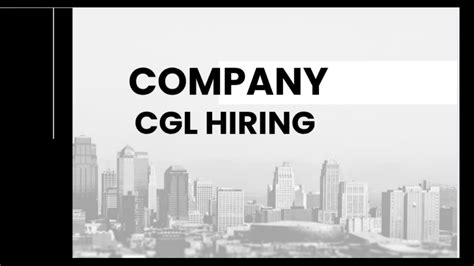 Cgl Hiring Associate Software Engineer Cybersecurity