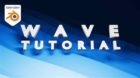 Easy Blender Tutorial Wave Animation YouTube