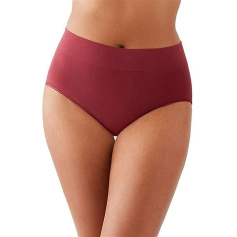 Wacoal Feeling Flexible Brief Panty Large Cordovan 1 Each Delivery