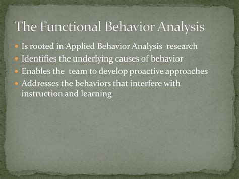PPT Functional Behavior Analysis And Behavior Intervention Plans PowerPoint Presentation ID