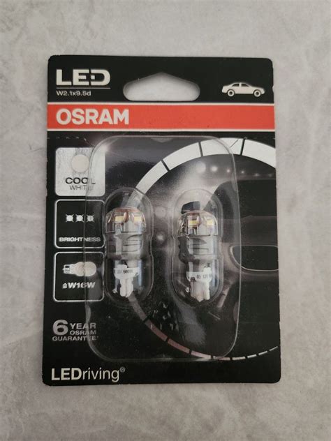 Osram LED light W16W, Car Accessories, Electronics & Lights on Carousell