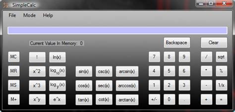 simplecalc about