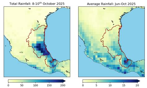 Heavy Rainfall Leading To Widespread Flooding In Eastern Mexico