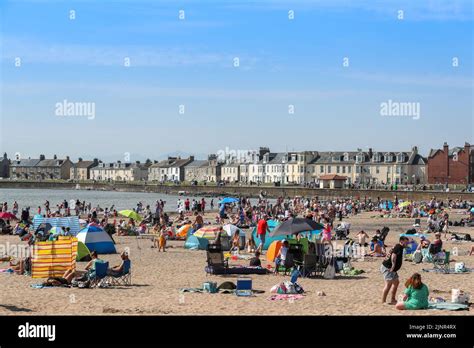 Troon UK Th Aug As Temperatures Rise And Some Parts Of The Country Are Given An