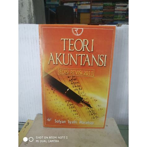 Jual Buku Teori Akuntansi Sofyan Syafri Harahap Shopee Indonesia