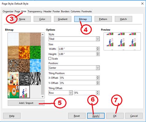 How To Set A Background Image In LibreOffice Writer W Ajay