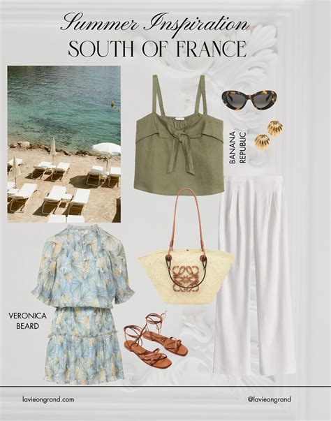 What To Wear In The South Of France In Summer La Vie On Grand
