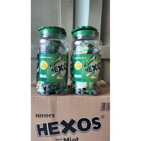 Jual Hexos Toples Isi 50 Sachet Shopee Indonesia