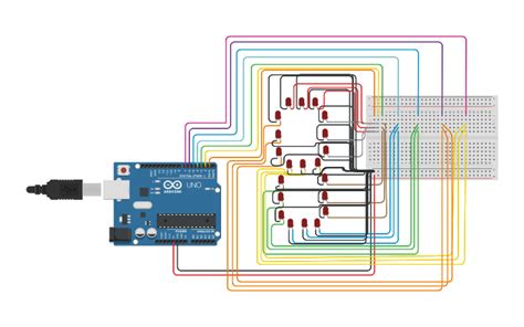 Circuit Design 123 Leds And Abc Leds Tinkercad