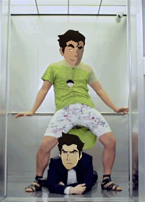 Mako And Bolin Gangnam Style X Post Rthelastairbender