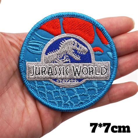 Jurassic World Embroidered Patches Little Patch Co