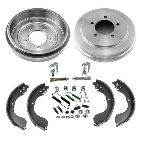 Brake Drum Kit Complete 6 Piece Rear Brake Drum And Shoe Kit For Jeep