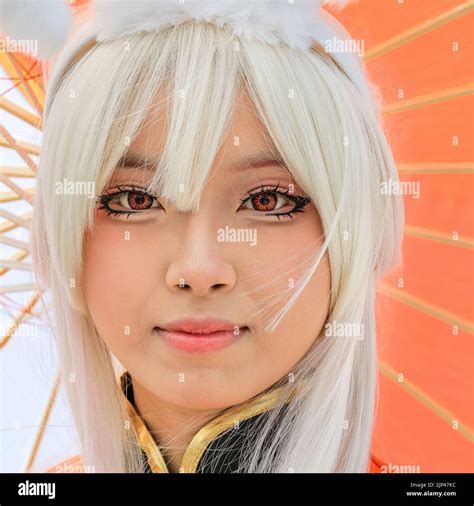 Young Asian Womanposes As Gongsun Li Characters From King Of Glory Honor Of Kings A Chinese