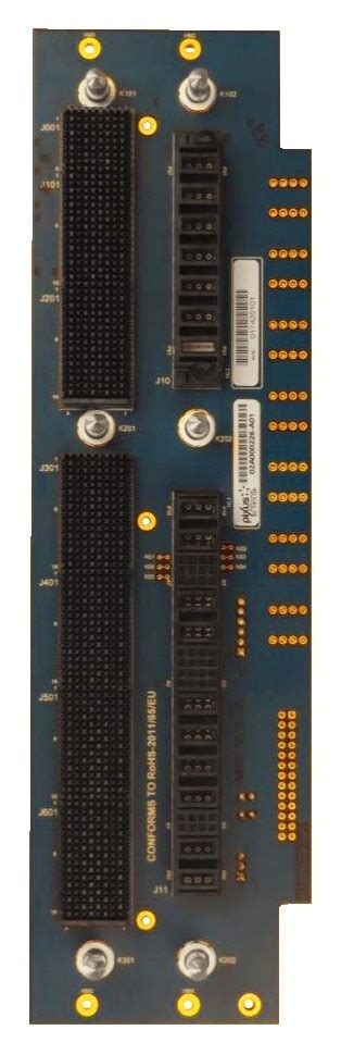 pixus technologies releases openvpx backplane with 1 vpx slot and 1