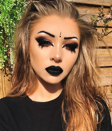 Black Lipstick Makeup Looks Flawless Makeup Routine