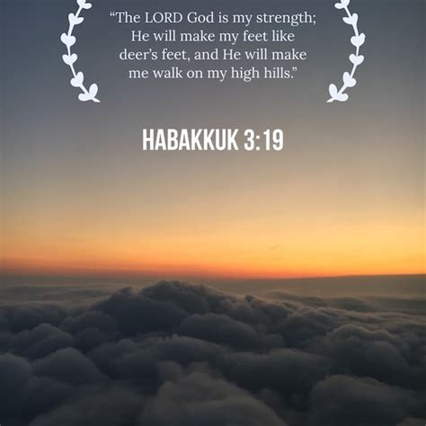 Habakkuk 3 19 Etsy