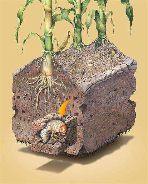 Corn Root And Worms Scifi Fantasy Art