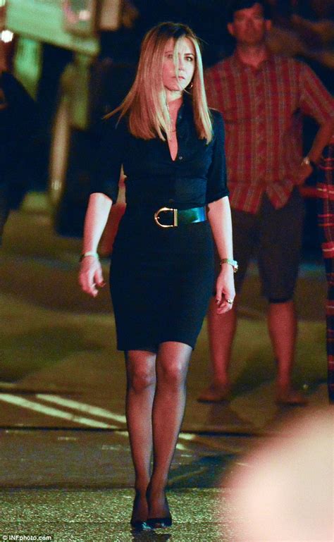 Celebrity Legs And Feet In Tights Jennifer Aniston`s Legs And Feet In