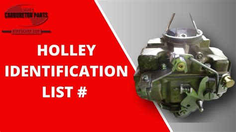 Holley Carburetor Flange Guide At Jason Criner Blog