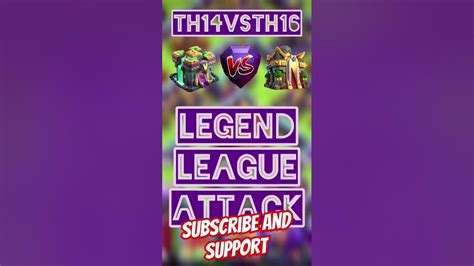 Power Packed Th14 Attack In Legend Th16 Clashofclans Supercell Th14 Youtubeshorts Coc