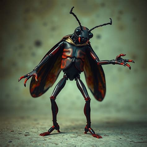 Fancy Bug Surreal Bug Dancer In Experimental Photography S