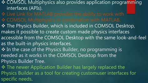 Comsol Multiphysics Presentation Pptx Comsol Multiphysics Presentation Pptx