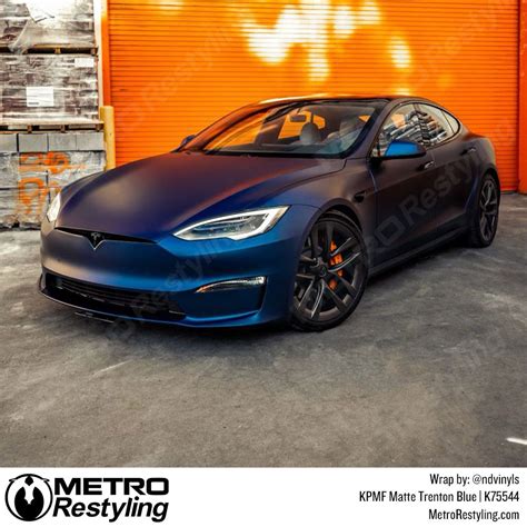 Tesla Model S Matte Blue