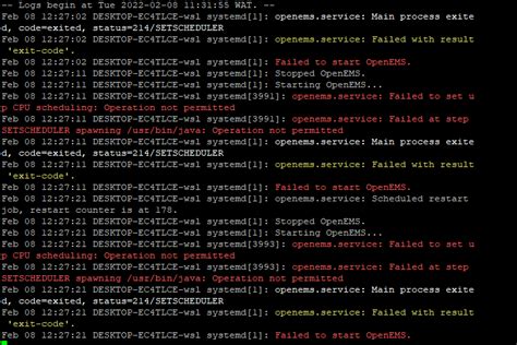 Error While Deploying Openems Edge On WSL Ubuntu English Forum OpenEMS Community