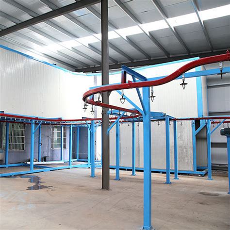 120mm Insulation Thickness Steel Substrate Custom Assembly Line Powder Coating Machine For Sale