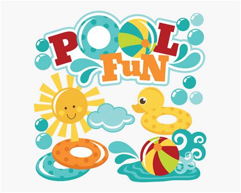 Splash Clipart Beach Ball Swimming Pool Fun Clip Art Free