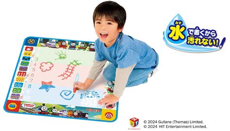 大好きなトーマスで楽しめる！おえかきデビューに！「きかんしゃトーマス3カラーおえかき＆すうじ」 主な玩具専門店・量販店で2月24日土発売 News Lounge