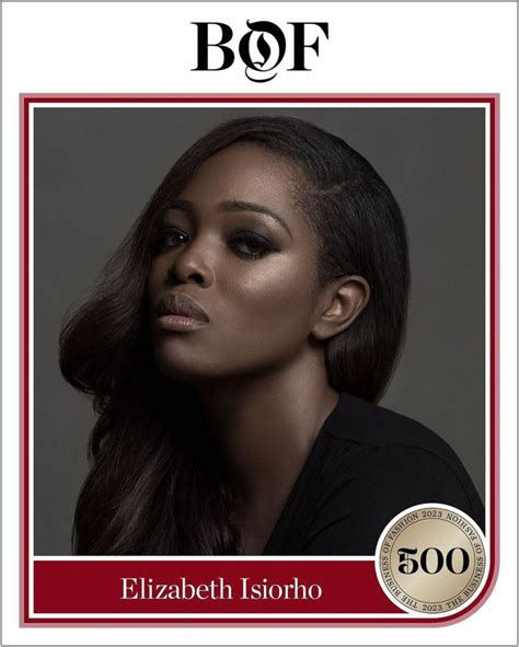 Elohor Elizabeth Isiorho Earns Prestigious Spot In Bof 500 Marie Claire Nigeria