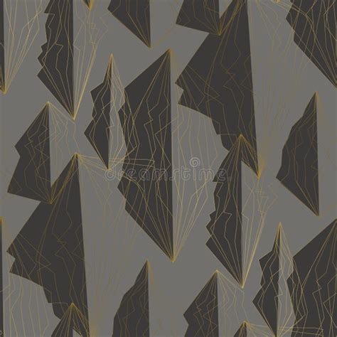 Angled Lines And Waves Seamless Pattern Stock Vector Illustration Of Angled Lines And Waves Seamless Pattern Stock Vector Illustration Of