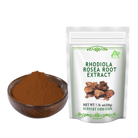 Rhodiola Rosea Root Extract Shaanxi Alice Bio Tech Co Ltd