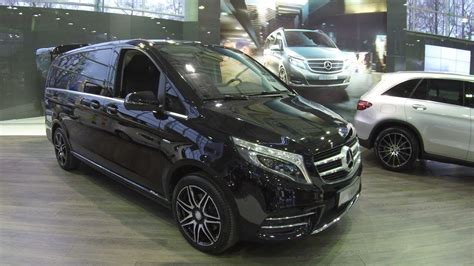 Mercedes Benz V Class Long Avantgarde Amg Line Obsidian Black