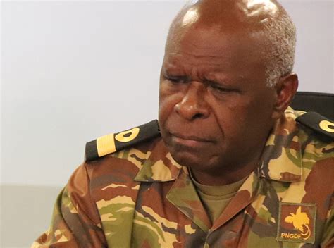 Commodore Polewara Elevated To Rear Admiral And Chief Of Png Defence Force Png Facts