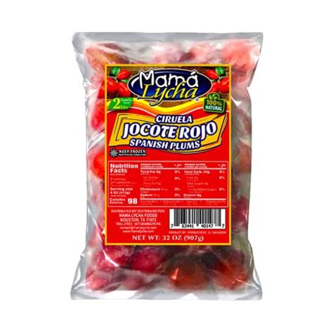 Red Jocote Smoothie Recetas Mama Lycha