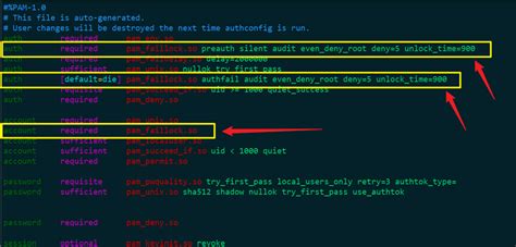 Centos 7限制ssh密码输入次数的方式 慕远的小站
