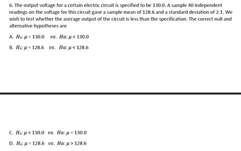 Solved The Output Voltage For A Certain Electric Circuit Chegg