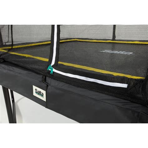 12ft X 8ft Salta Green Rectangular Comfort Edition Trampoline Salta Decathlon