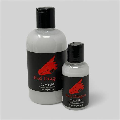Bad Dragon Cum Lube Water Based Lubricant 8oz For Sale Online Ebay
