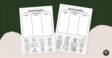 Unit Fractions Teaching Resources For 2nd Grade Teach Starter
