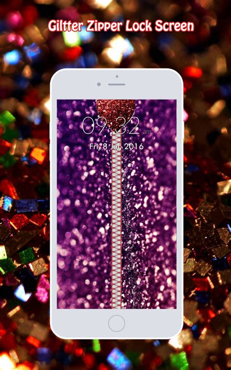 Glitter Zipper Lock Screen App On Amazon Appstore
