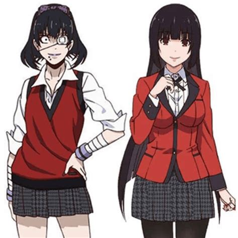 Whos Better Jabami Yumeko Or Midari Ikishima🤍 Rkakegurui
