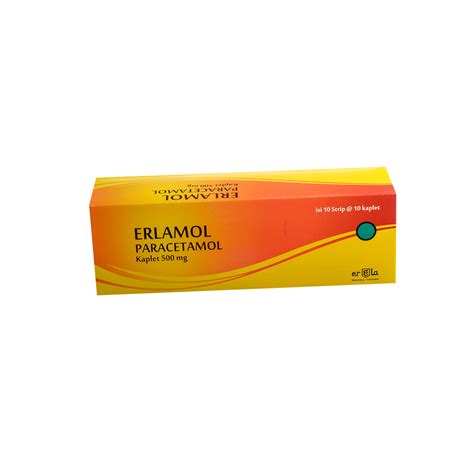 Erlamol Kaplet Produk Erela